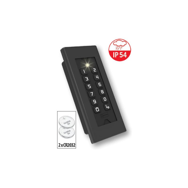 Mottura 99BDGT flush-mounted B-DIGIT numeric keypad for lock control